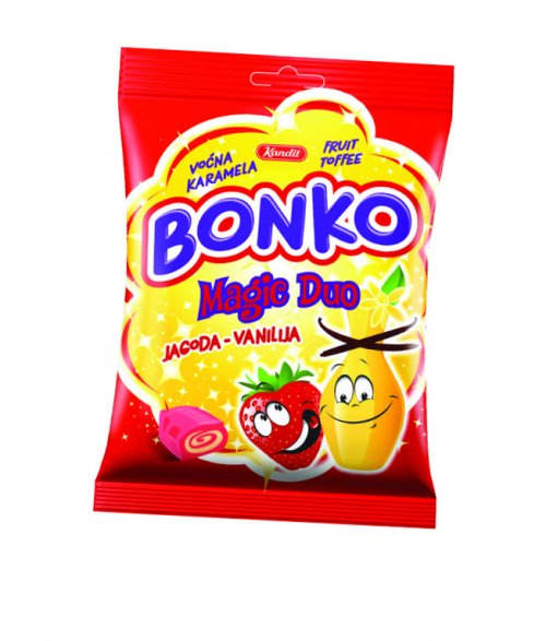 Bomboni malina i jagoda, magic duo Bonko 100 g - NTL - Akcija ...