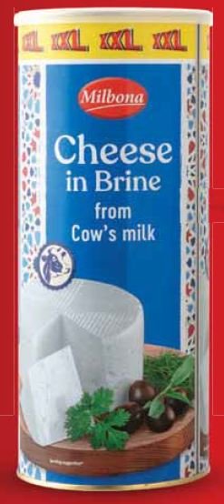 Meki sir u salamuri XXL Milbona, 1,25 kg - Lidl - Akcija - Njuškalo ...
