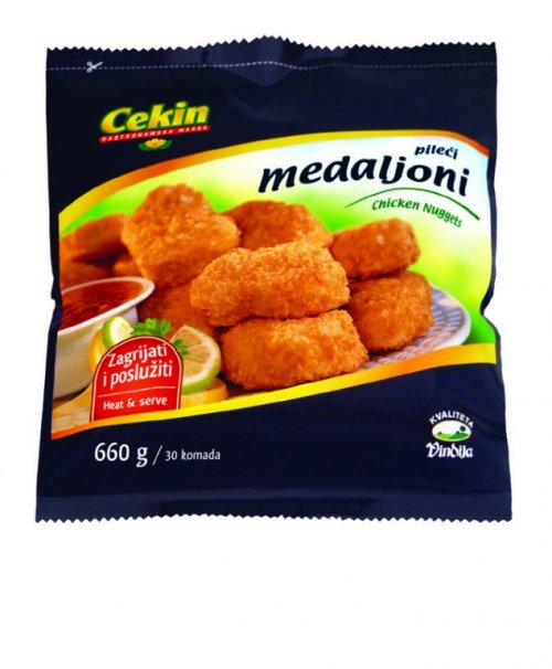 Medaljoni pileći panirani Cekin 660 g - NTL - Akcija - Njuškalo katalozi