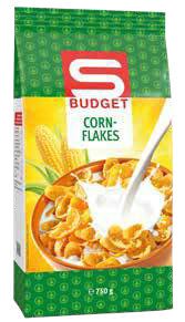Cornflakes S-BUDGET, 750 g - Akcija - Njuškalo katalozi