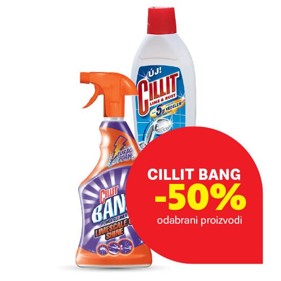 -50% na odabrane proizvode Cilit Bang - Plodine - Akcija - Njuškalo ...