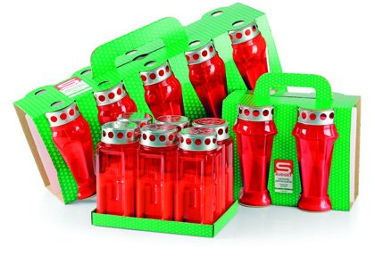 Set nadgrobnih lampiona S-BUDGET Quatro 4/1 ili Kocka 6/1 ili Alba 10/1 ...