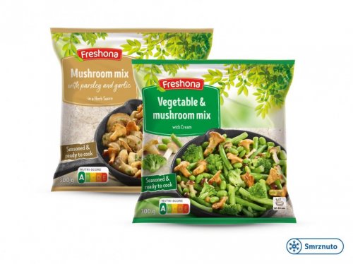 Mix s gljivama ili s gljivama i povrćem Freshona 300 g - Lidl - Akcija ...