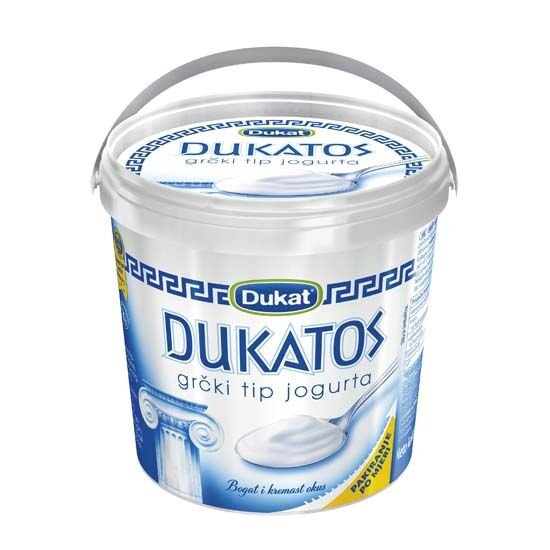 Jogurt grčki Dukatos 450 g - Plodine - Akcija - Njuškalo katalozi