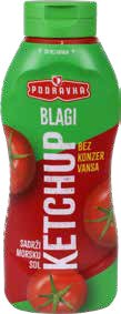 PODRAVKA KETCHUP blagi 1000 g - Studenac - Akcija - Njuškalo katalozi