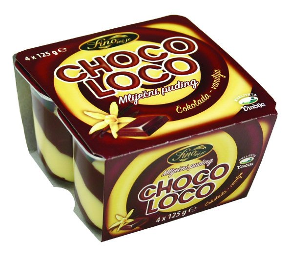 Mliječni puding Choco Loco, Choco Coco ‘z bregov, 500 g - NTL - Akcija ...