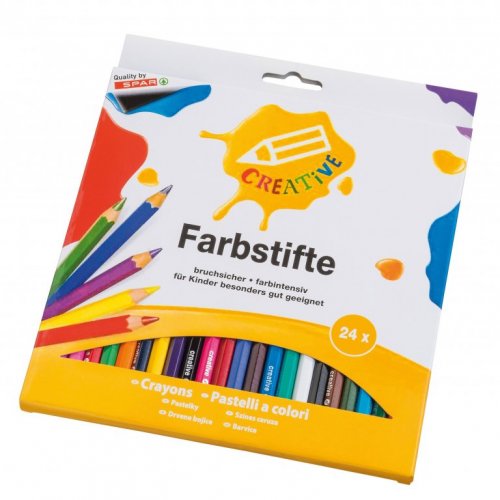 Drvene boje SPAR Creative 24 kom - Akcija - Njuškalo katalozi