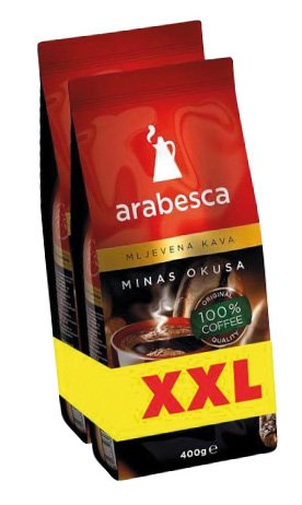 Kava Arabesca 2 x 400 g - Akcija - Njuškalo katalozi