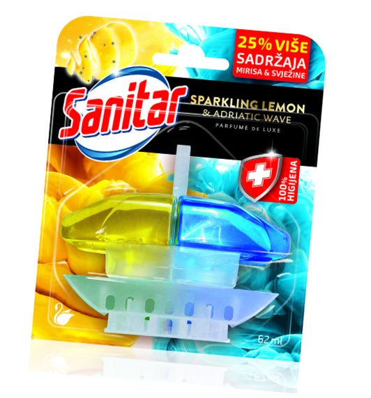 Osvježivač za wc duoblock lemon Sanitar 62 ml - NTL - Akcija - Njuškalo ...