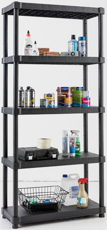 Plastični regal 'Urano' - Bauhaus - Akcija - Njuškalo katalozi