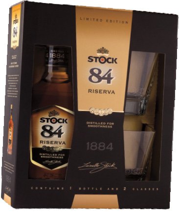 Stock 84 Riserva + 2 čaše 700 ml - Boso - Akcija - Njuškalo katalozi