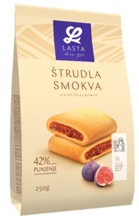 Štrudla Smokva Lasta 250 g - Boso - Akcija - Njuškalo katalozi