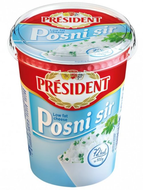 Svježi posni sir Président 500 g - Akcija - Njuškalo katalozi