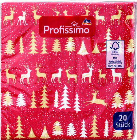 Ubrusi Profissimo 33x33 cm 20 kom - Akcija - Njuškalo katalozi