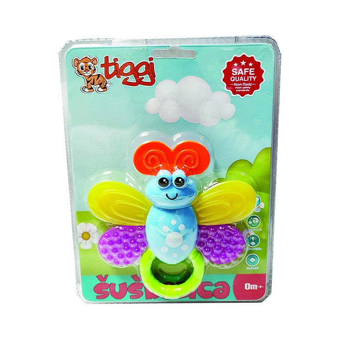 Šuškalica Tiggi leptir, gumena voće 1 kom - NTL - Akcija - Njuškalo ...