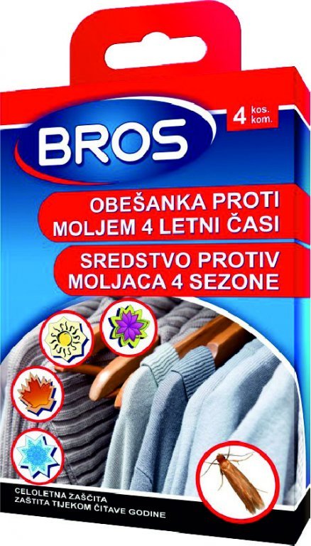 Privjesak protiv moljaca 4/1 1 pak. - Boso - Akcija - Njuškalo katalozi