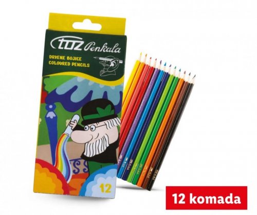 Flomasteri ili drvene bojice TOZ Penkala® 1 set - Lidl - Akcija ...