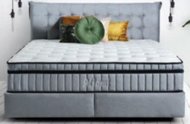 Set SERTA krevet AVIVAL + podnica + spremnik + madrac MIAMI 160x200 cm ...