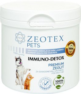Zeotex* dodatak prehrani za ljubimce Immuno Detox zeolit, 350 g ...