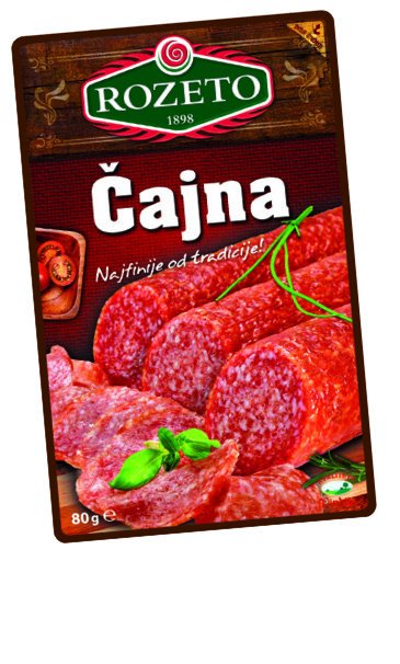 Čajna kobasica, zimska, čajna-kulen, kulen narezak Rozeto, 80 g - NTL - Akcija - Njuškalo katalozi