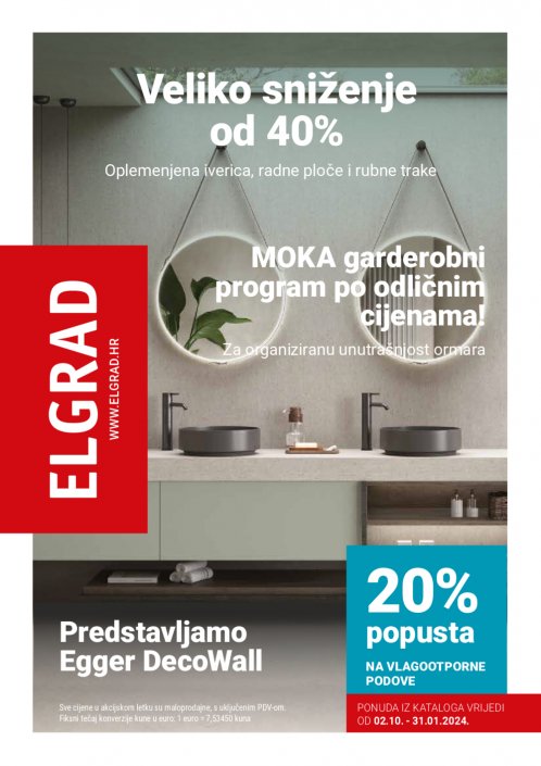 Elgrad katalog Akcijski letak 02.10.2023.-31.01.2024. - Njuškalo katalozi