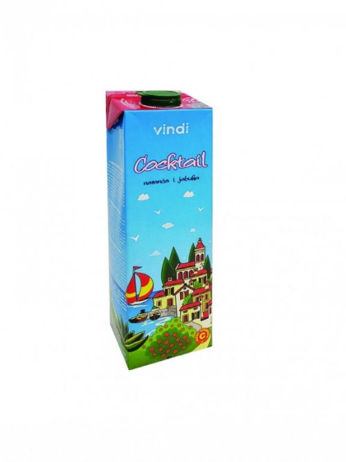 Sok Cocktail naranča-jabuka, mandarina-naranča Vindi 1 l - NTL - Akcija ...