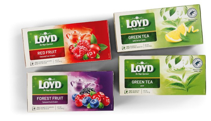 Čaj Loyd od 30 g do 40 g - Akcija - Njuškalo katalozi