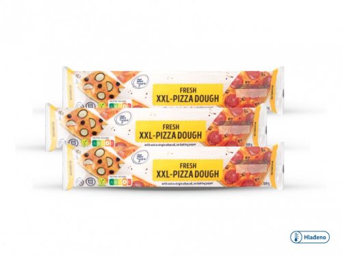 Svježe tijesto za pizzu XXL Chef Select & You 3x550 g - Lidl - Akcija ...