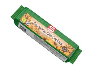 Keks Chocolate Chip Cookies S-BUDGET 225 g - Akcija - Njuškalo katalozi