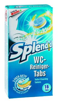 Tablete za čišćenje WC Splendid 16 kom - Akcija - Njuškalo katalozi