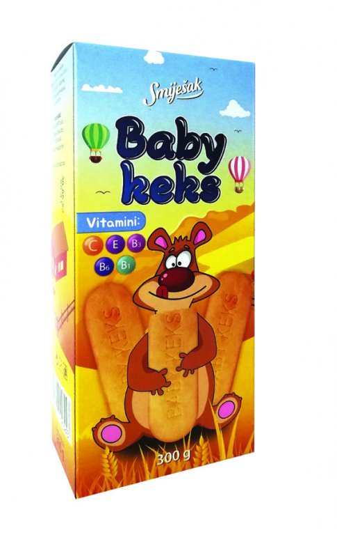 Keks Baby Smiješak 300 g - NTL - Akcija - Njuškalo katalozi