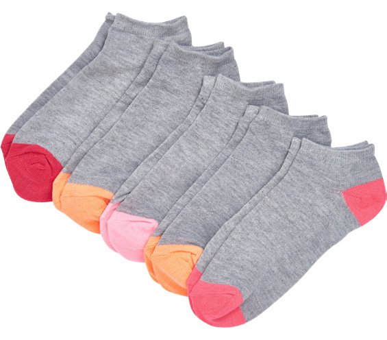 Ženske niske čarape 5 kom - KIK Textilien - Akcija - Njuškalo katalozi