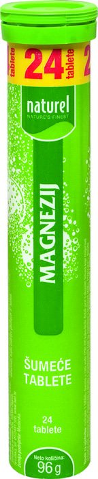 Naturel šumeće tablete magnezij, 24 kom. - Akcija - Njuškalo katalozi