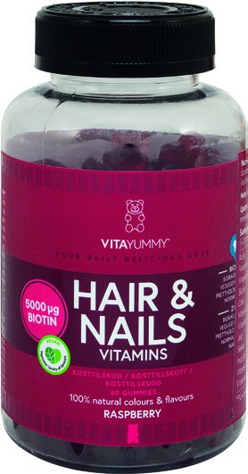 Vita Yummy* Vitamini Hair & Nails malina, 60 kom. - Akcija - Njuškalo ...