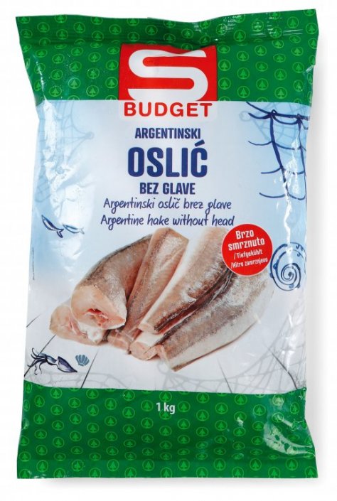 Argentinski oslić bez glave S-BUDGET 1000 g - Akcija - Njuškalo katalozi