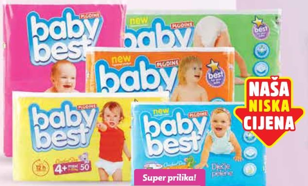 BABY BEST Pelene - Plodine - Akcija - Njuškalo katalozi