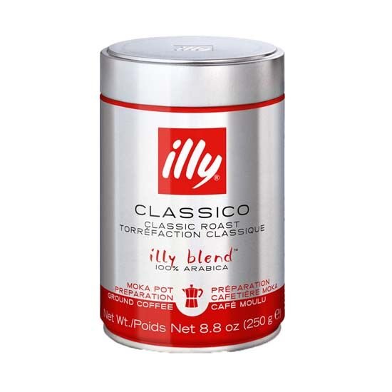 ILLY Kava mljevena espresso, zrno ili za filter aparate, limenka 250 g ...