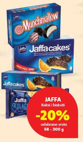 JAFFA Keksi i biskviti odabrane vrste 58 - 300 g - Plodine - Akcija ...