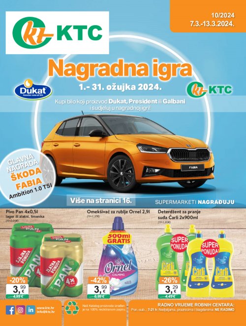 KTC katalog Široka potrošnja 07.03.-13.03.2024. - Njuškalo katalozi