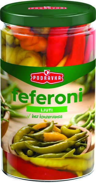 Feferoni ljuti Podravka 160 g - NTL - Akcija - Njuškalo katalozi