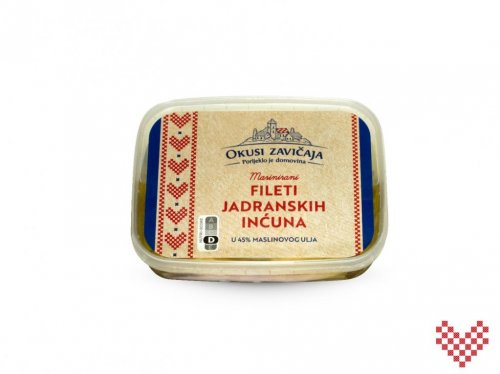 Marinirani fileti jadranskih inćuna Okusi zavičaja 100 g - Lidl ...