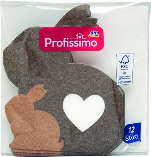 Ubrusi 33x33 cm Profissimo 12 kom - Akcija - Njuškalo katalozi