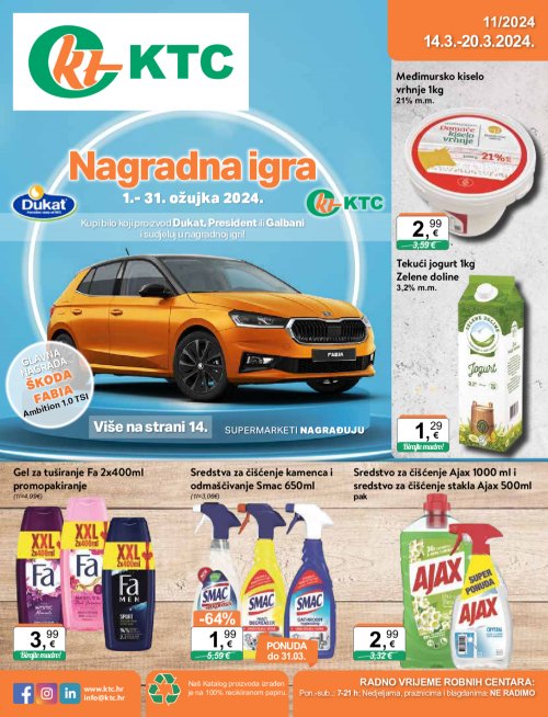 KTC katalog Široka potrošnja 14.03.-20.03.2024. - Njuškalo katalozi