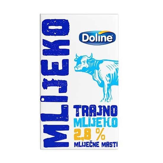 Trajno mlijeko 2,8% m.m. Doline 1 l - Plodine - Akcija - Njuškalo katalozi