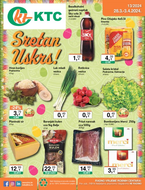 KTC katalog Široka potrošnja 28.03.-03.04.2024. - Njuškalo katalozi