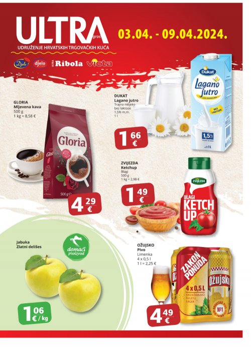 Ribola katalog Ultra gros Akcija 03.04.-09.04.2024. - Njuškalo katalozi