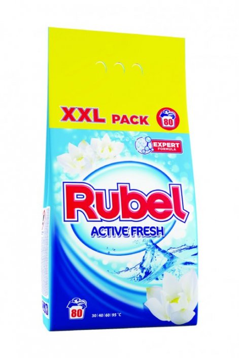 Deterdžent za rublje Active fresh Rubel 80 pranja, 5,2 kg - NTL ...