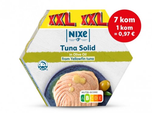 Tuna u maslinovom ulju XXL Nixe 7x52 g (ocijeđene mase) - Lidl - Akcija ...