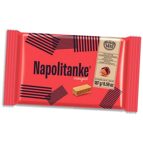 Napolitanke vafel chocolate cream, nougat Kraš 187 g - NTL - Akcija ...