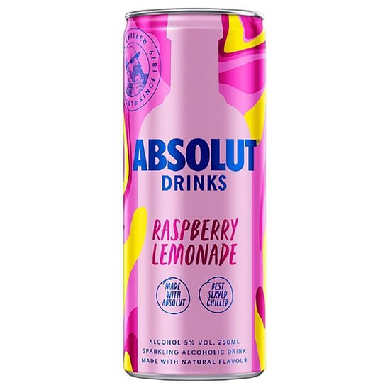 Raspberry&Lemonade Absolut 0,25 l - Plodine - Akcija - Njuškalo katalozi